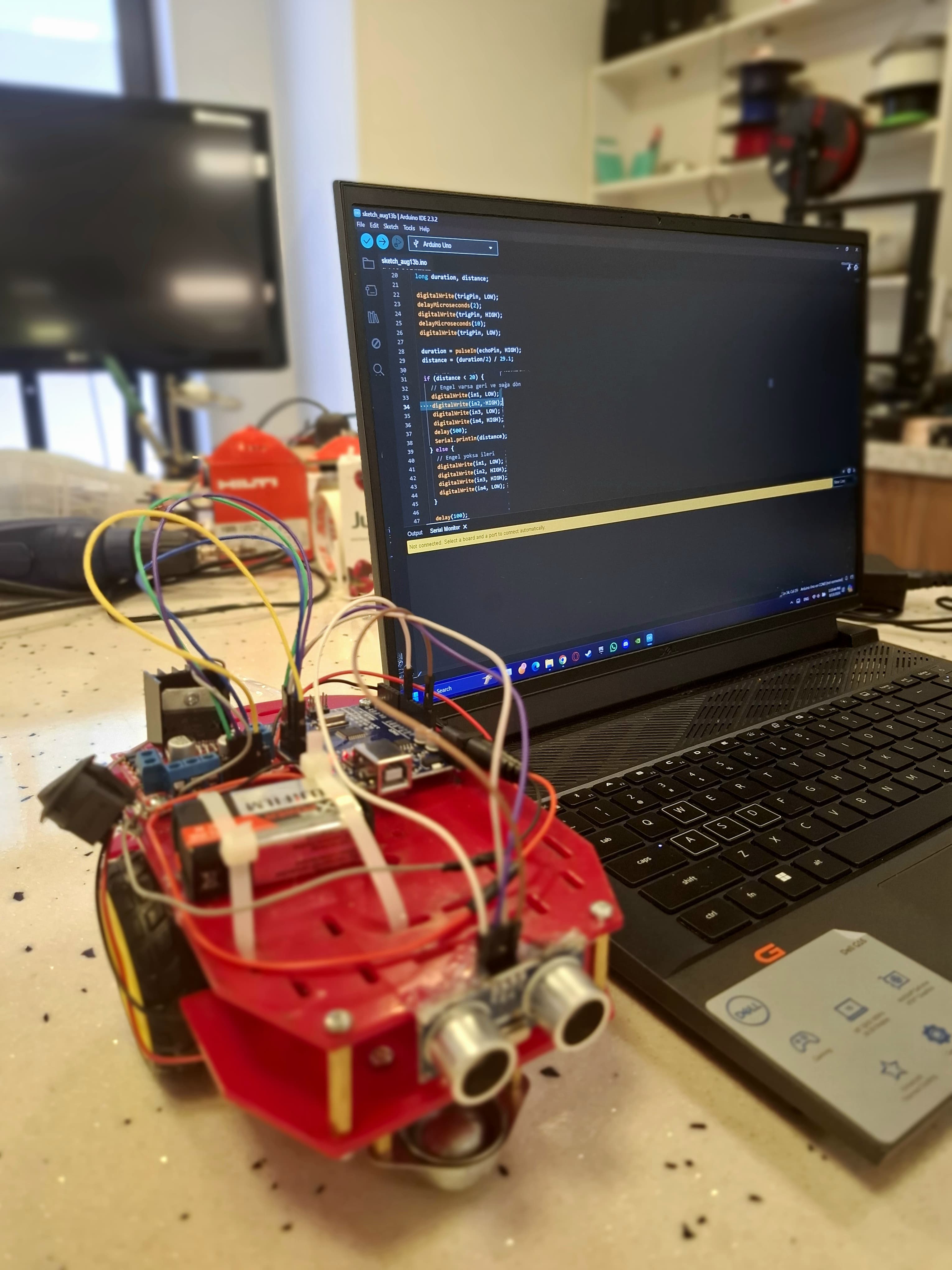 Obstacle Avoiding Robot